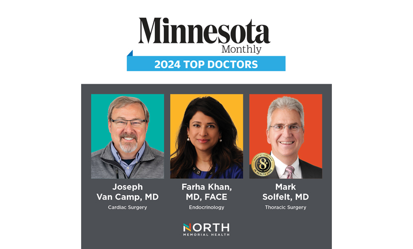 Minnesota Monthly Recognizes North Memorial Health Top Doctors - North ...